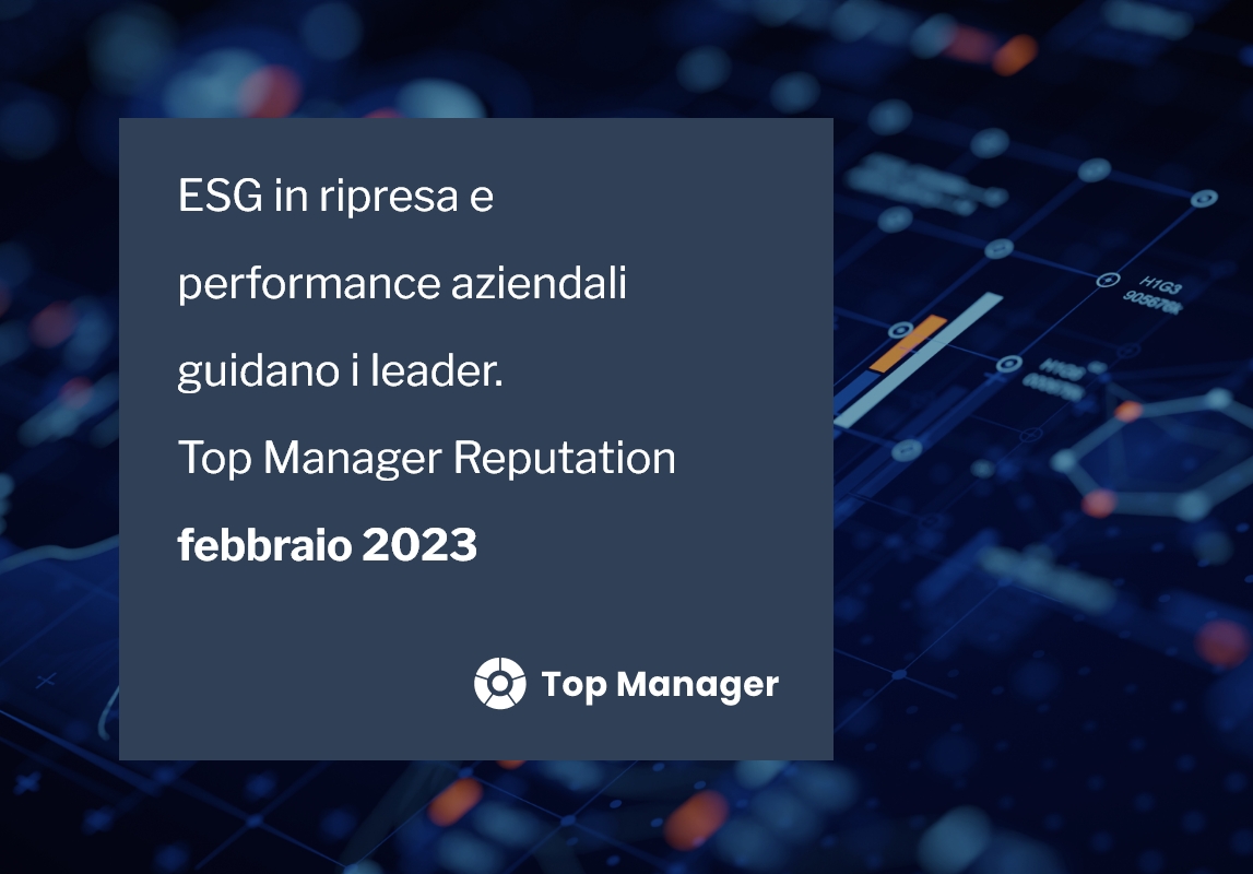 ESG in ripresa e performance aziendali guidano i leader - Reputation ...